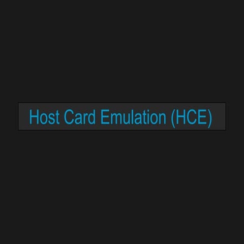 Host Card Emulation | PPTX