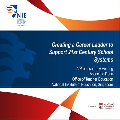 Creating a Career Ladder to Support 21st Century School Systems | PPT