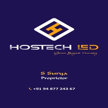 Hostech LED | PDF