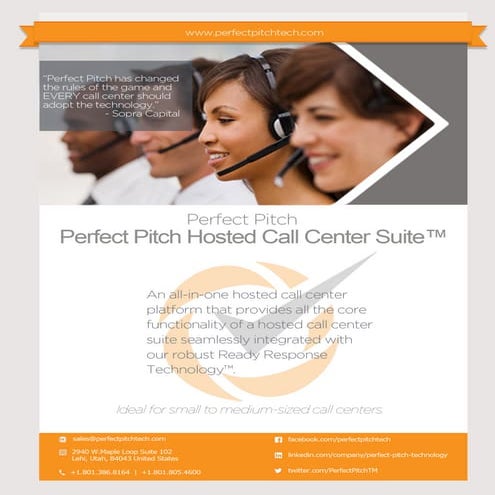 Hosted Call Center Suite | PDF