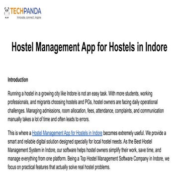 Hostel Management App for Hostels in Indore.pdf