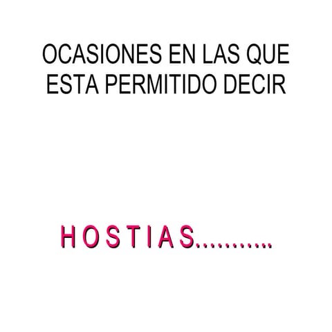 Hostias | PPS