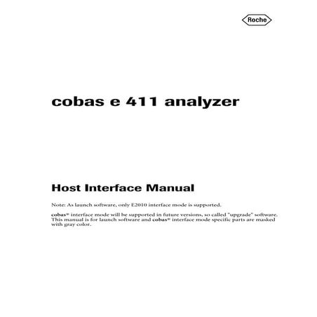 Cobas e 411 a | PPTX