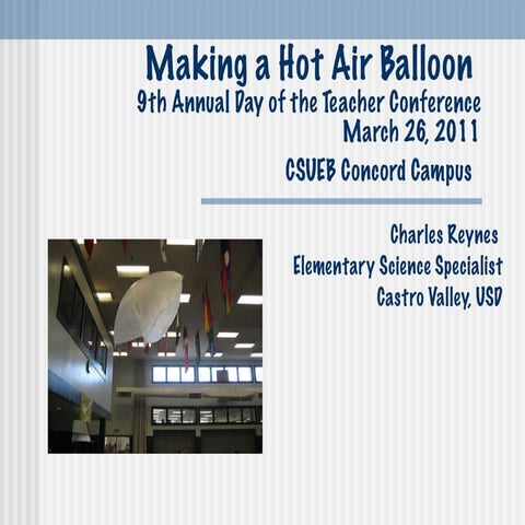 Hot airballoon | PPT