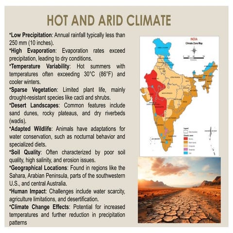 hot and arid climate flora for landscape design ..pptx