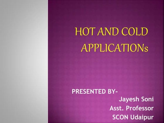 hot & cold leaflet | PDF