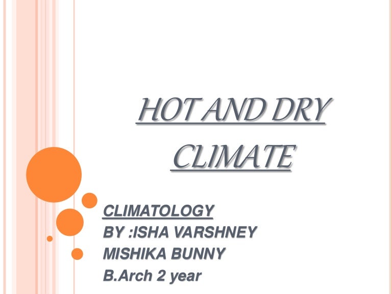Hot And Dry Climate hot-and-dry-climate