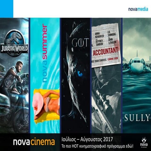 Hot Cinema Program July & August 2017 | PPT