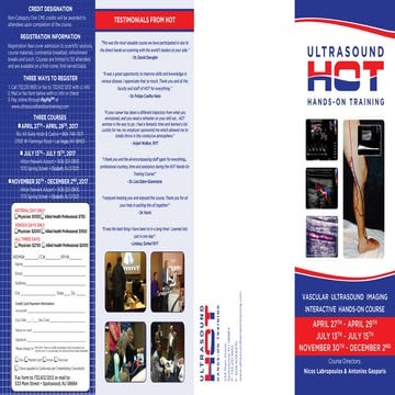 Hot course brochure 2017 | PPT