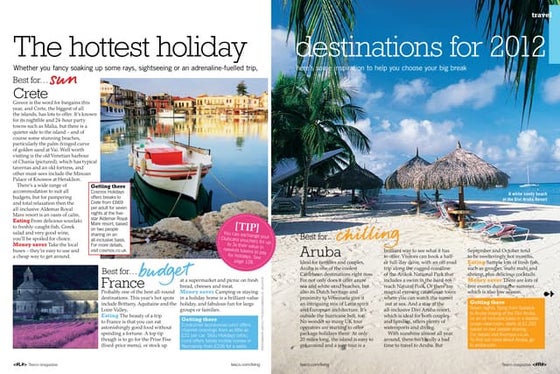 Tesco magazine interview with Sally Dynevor March 2011 | PPT