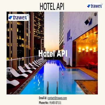 Hotel API | Hotel Reservation Systems | Best Hotel Booking Engine | PPTX