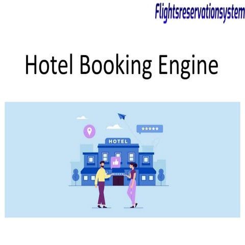 Hotel Booking Engine.pptx | Web Hosting | Internet
