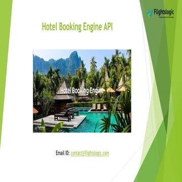 Hotel Booking Engine API | PPTX