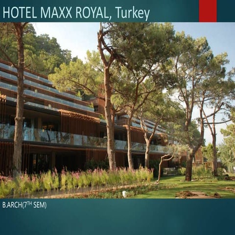 Hotel case study (Hotel Maxx Royal) | PPTX