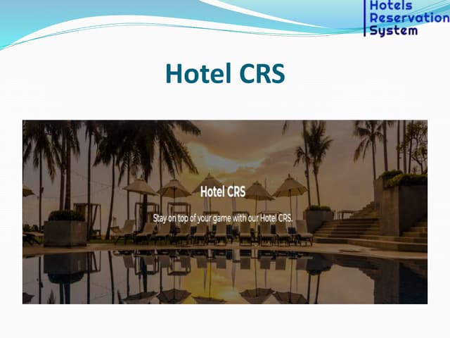 Hotel Reservation System Project | PPTX | Databases | Computer Software ...