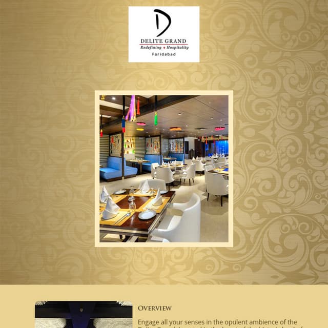 Hotel Delite Grand, Faridabad | PDF