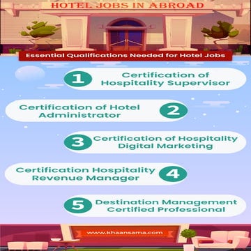 Qualification Needed for Hotel Jobs in Abroad | PDF