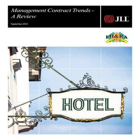 Hotel management contracts trends hotels | PDF