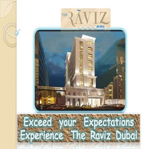 Hotel presentation2 the raviz dubai hotel-2 | PPT