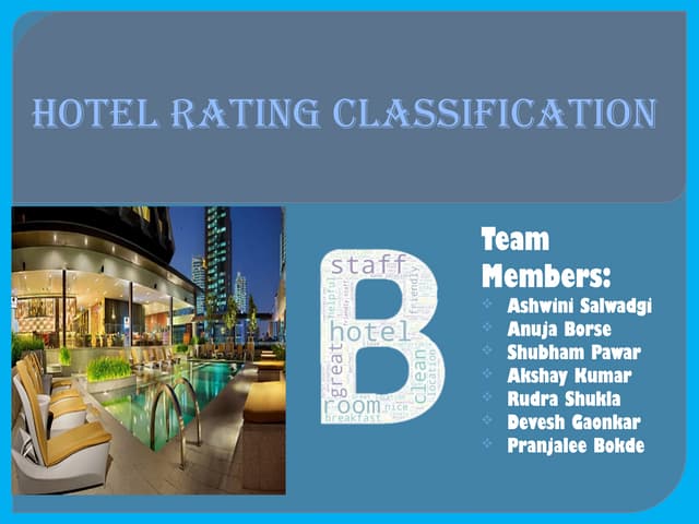 Hotel Review Classification(NLP Classification) PPT | PPT Hotel Review Classification(NLP Classification) PPT | PPT