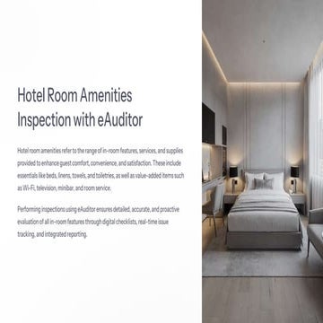 LQA Room Audit with eAuditor Audits & Inspections | PDF