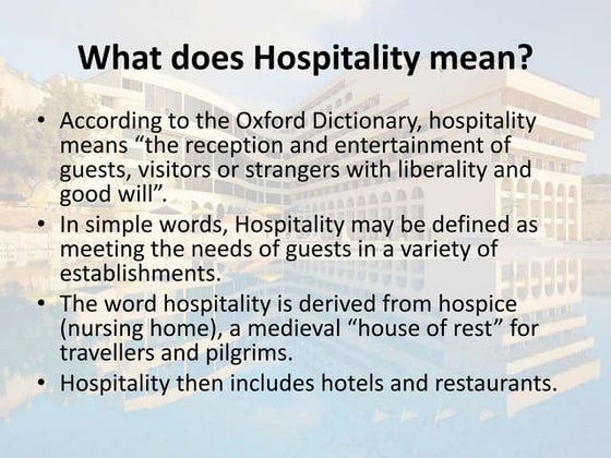 Types of Lodging Accommodations - Tourism & Hospitality Industry | PDF