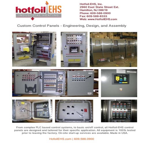 Hotfoil-EHS Custom Control Panels | PDF