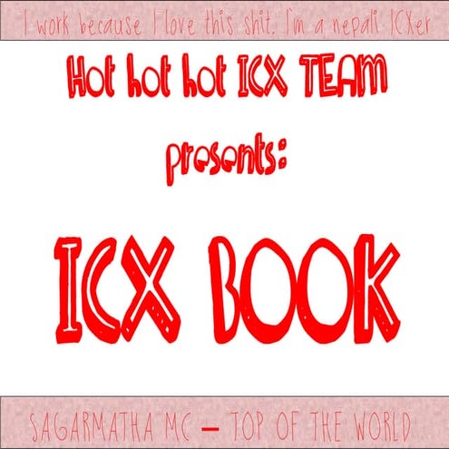 HOT ICX BOOK, AIESEC NEPAL | PDF