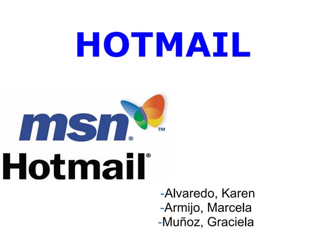 Msn Hotmail Logo