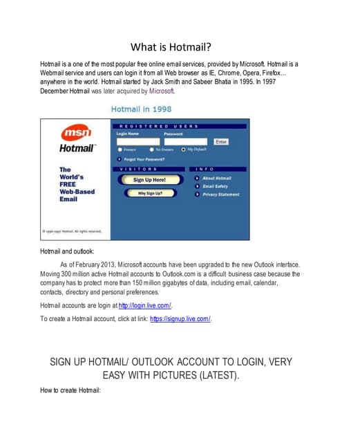How to create a LinkedIn profile | PDF