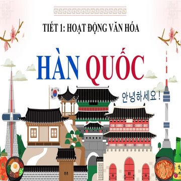 HOẠT ĐỘNG VĂN HÓA: Vua Sejong và ý nghĩa sự ra đời Hangeul.pptx