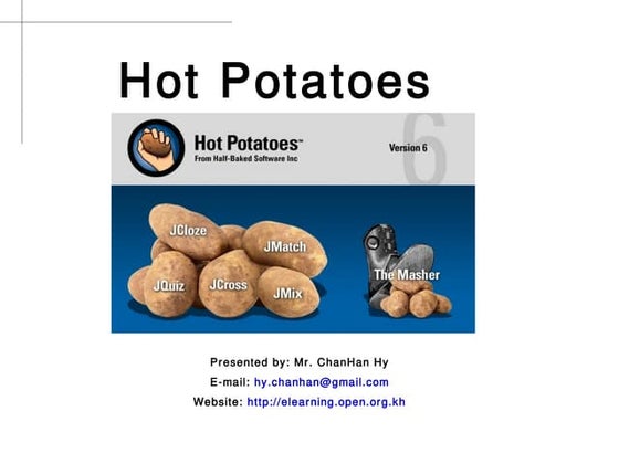 Hot potatoes | PPT