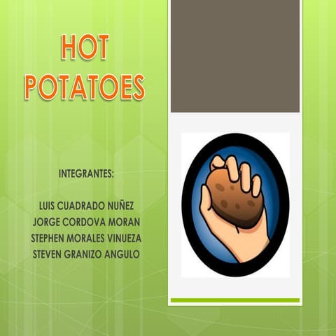 Qué Es Hot Potatoes | PPT