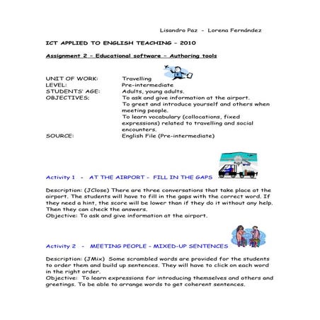 Hot potatoes (lesson plan) | DOC