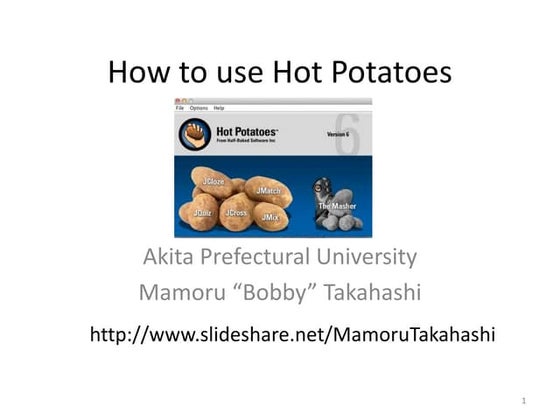 Hot potatoes | PPTX