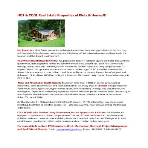 Hot properties | PDF