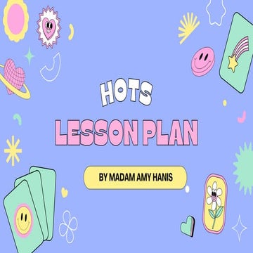 How to apply HOTS in lesson plan and teaching.pdf