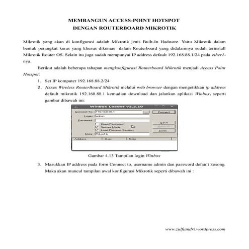 Hotspot mikrotik | PDF