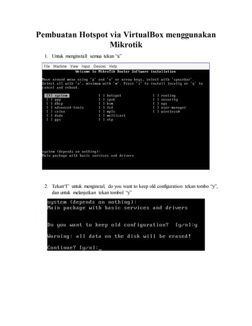 Tutorial hotspot | PDF