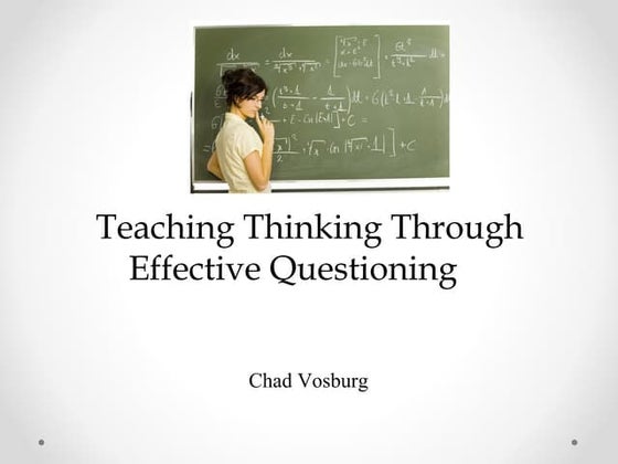 Higher Order Thinking (HOTs) | PPT