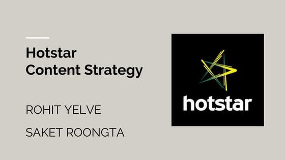 7Ps of Disney Hotstar | PPT