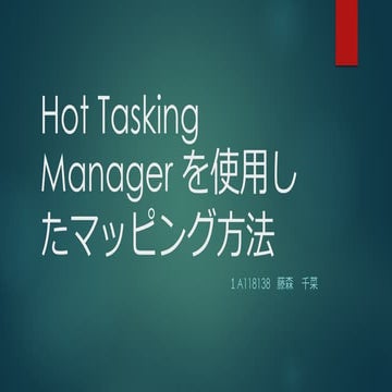 Hot tasking manager | PDF