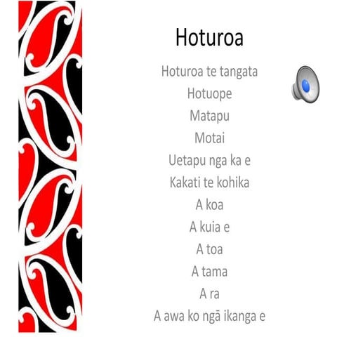 Hoturoa | PPTX