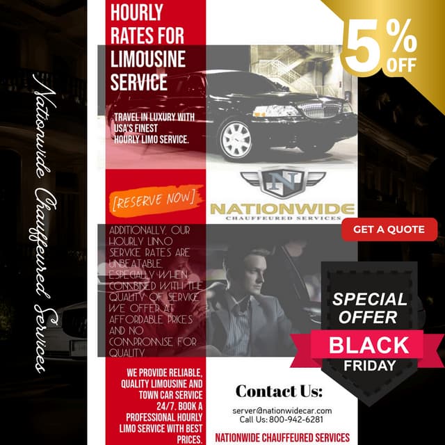 Hourly Rates for Limousine Service- Nationwide Chauffeured Services | PDF