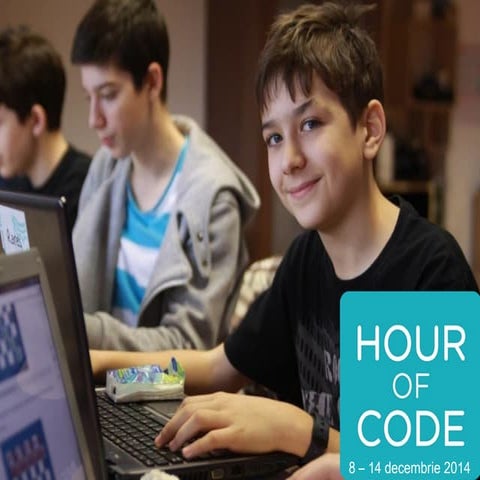 Lansarea Hour of Code in Romania | PPT