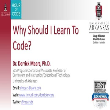 Teaching Coding in the Classroom | PPTX