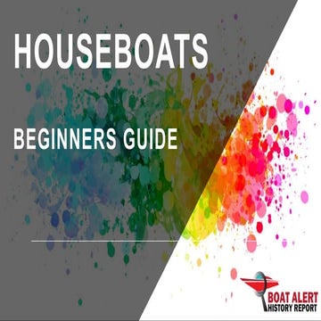 Houseboats: Beginners guide | PPTX