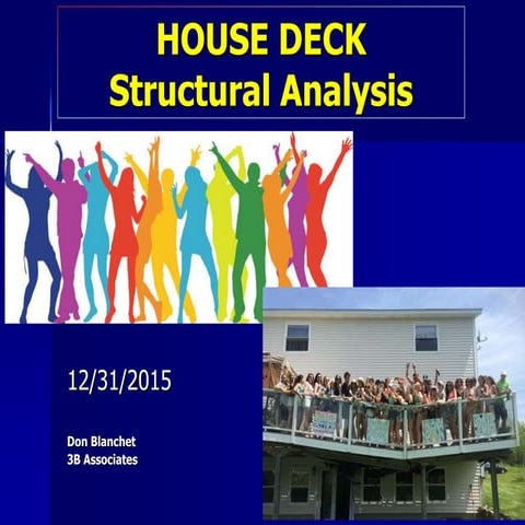 House deck Structural Analysis | PPT