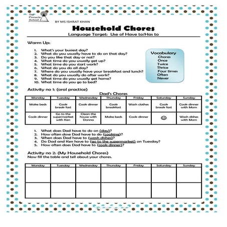 Household chores easy | PDF