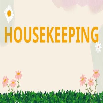 HOUSEKEEPING make bed.pptx